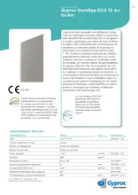 Gyproc DuraGyp ECO 13 Activ'Air® | Gyproc