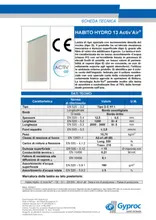 Gyproc Habito Hydro 13 Activ'Air® | Gyproc