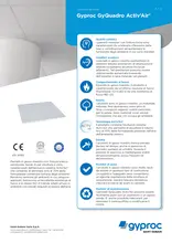 Gyproc GyQuadro Activ'Air® | Gyproc