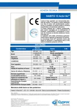 Gyproc Habito 13 Activ'Air®