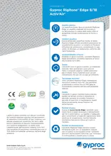 Gyproc Rigitone® Edge 8/18 Activ'Air®